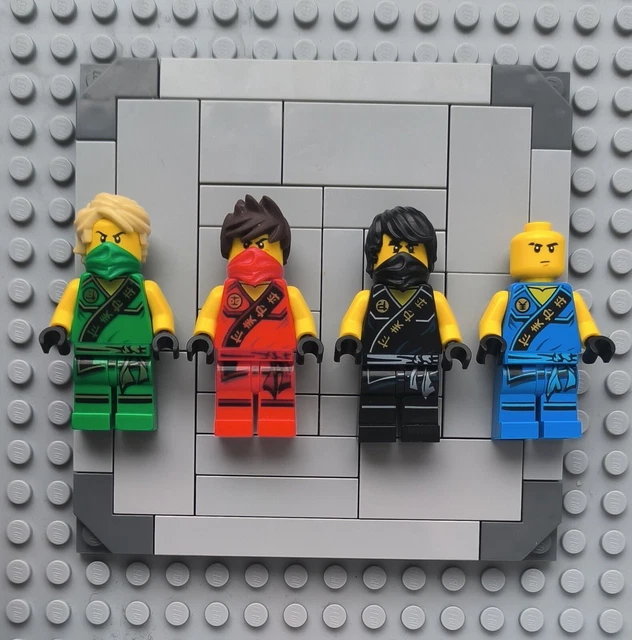 LEGO NINJAGO TOURNAMENT Of Elements Ninjas Minifigures In Tournament ...