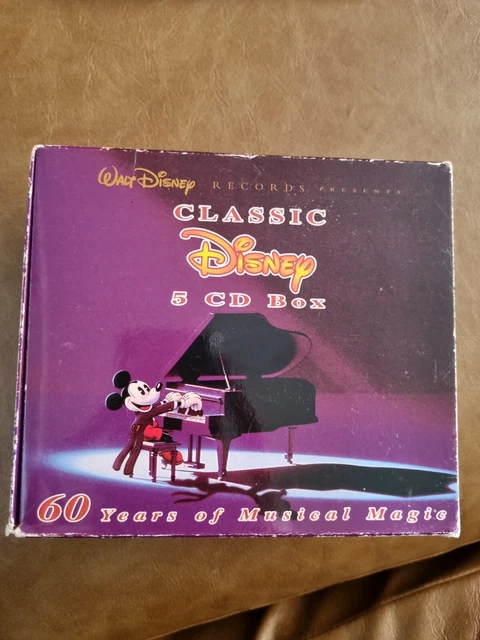 VARIOUS CLASSIC DISNEY 5 CD Box 60 Years Of Musical Magic EUR 14,77 ...