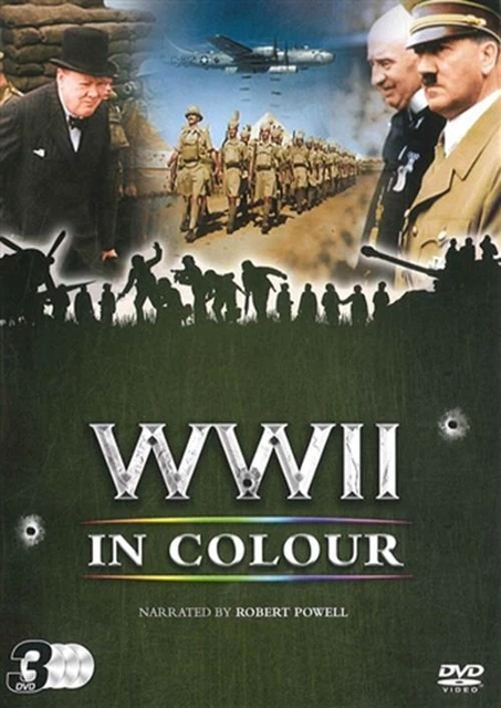 WORLD WAR II in Colour Limited Edition - 10 Disc DVD Boxset Box Set £55 ...