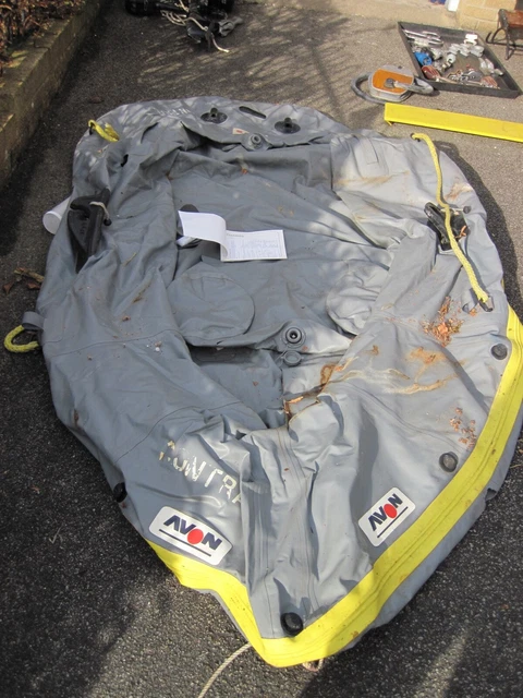 MERCURY 2.2 HP Outboard Motor And Avon Redcrest Inflatable Dinghy ...