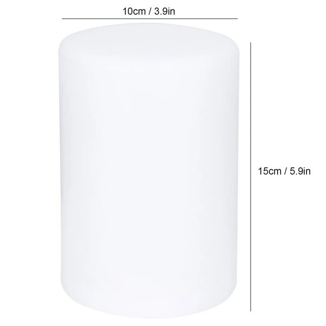 RGB CYLINDRICAL LAMP LED 16-Color Remote Control Night Light For Bar ...