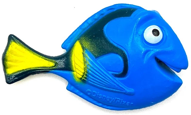 DORY DISNEY PIXAR FINDING NEMO Blue Tang Fish PVC TOY Playset Figure 2 ...