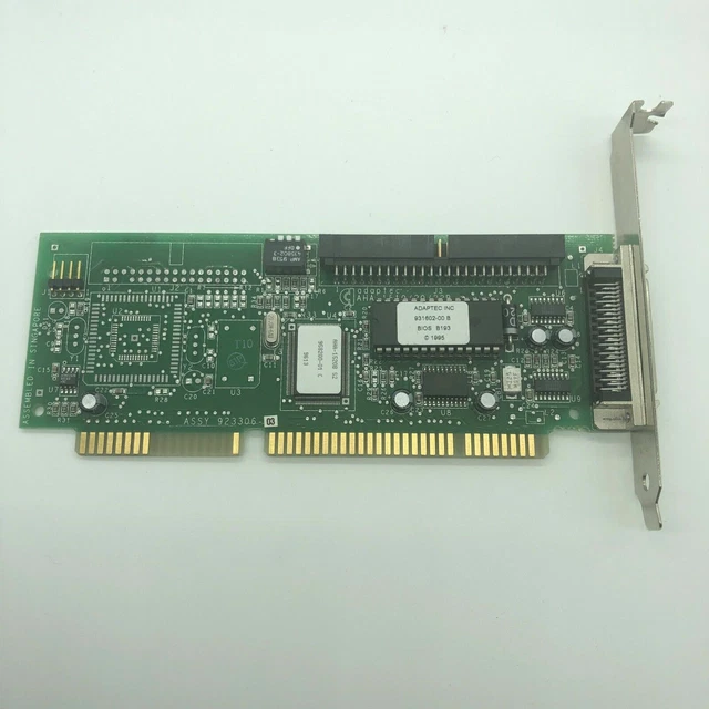 VINTAGE ADAPTEC AHA-1520B ISA SCSI Controller Card Host Adapter Int ...