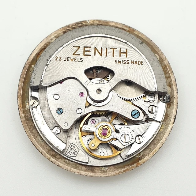 MOVIMENTO ZENITH CAL.2562 PC Completo di quadrante e lancette EUR 100 ...