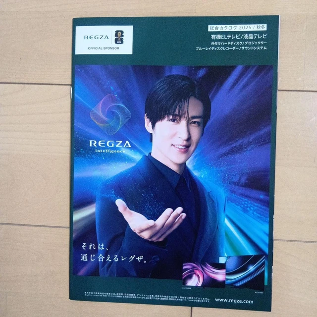 REGZA MEGURO REN LCD TV 2025 Autumn Winter Catalog 5 SnowMan Japan NA ...