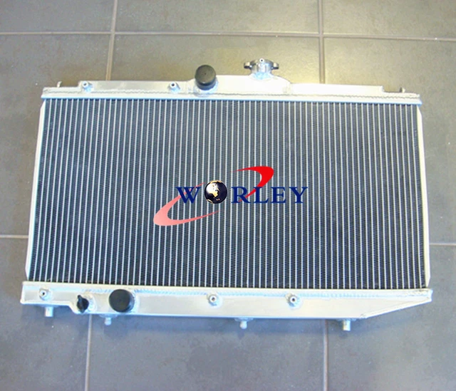 ALUMINUM RADIATOR FOR Toyota Corolla AE90 AE92 AE94 1989-1994 89 90 91 ...