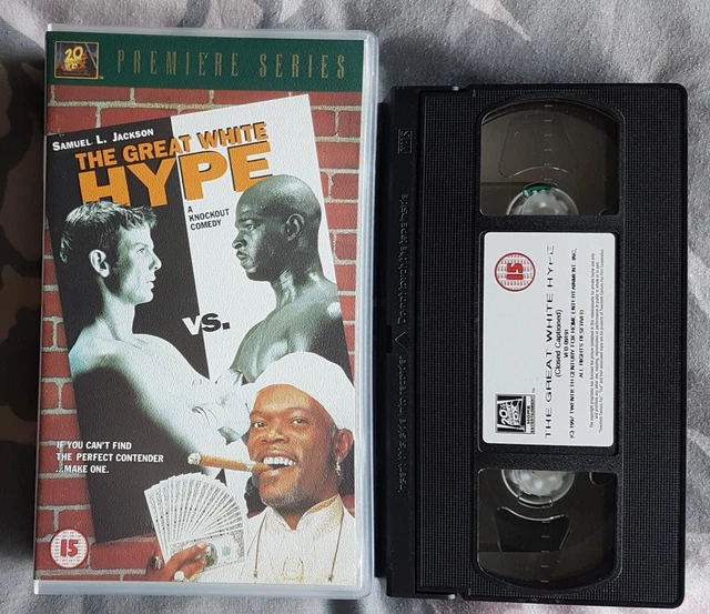 THE GREAT WHITE HYPE (VHS) Samuel L Jackson + Damon Wayans + Jeff Goldblum + Berg EUR 11,78 ...