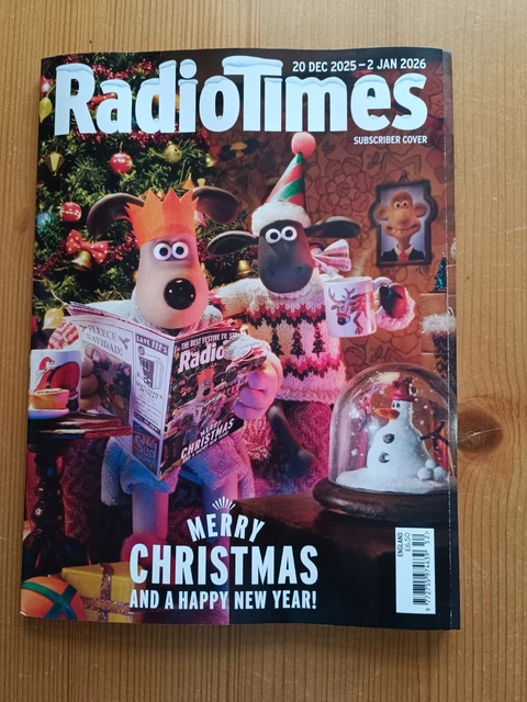 RADIO TIMES MAGAZINE England Christmas Double Issue 2025 (20 Dec-2 Jan ...