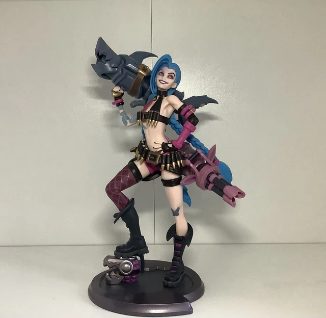 JINX UNLOCKED LEAGUE Of Legends Statue Figurine Official (Read ...