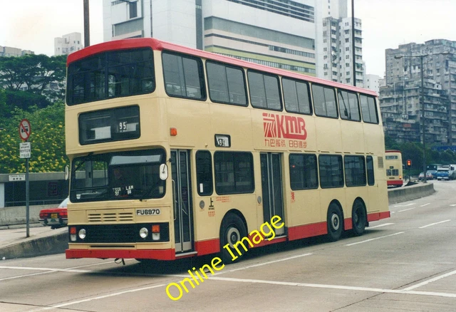 PHOTO BUS 6X4 Hong Kong Kowloon MBC FU 6970 S3BL433 Leyland Olympian ...