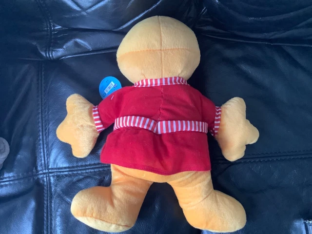 ZIPPY RAINBOW SOFT Toy plush 11” Red Dressing Gown Whitehouse Leisure ...