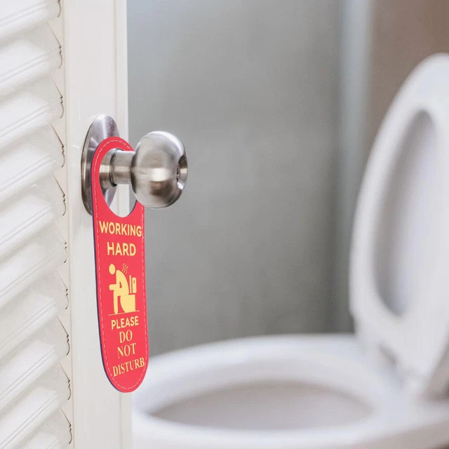 NOW AVAILABLE SIGN Do Not Disturb Sign for Door Knob Double-Sided Door ...