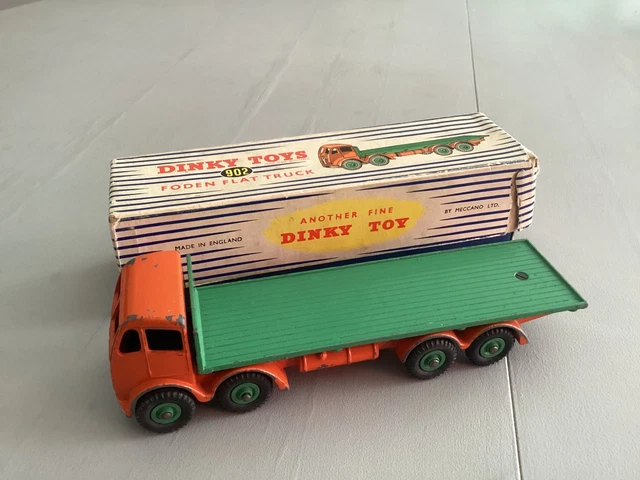 DINKY TOYS 902 Foden Flat Truck Type 2 in Original Box $120.00 ...