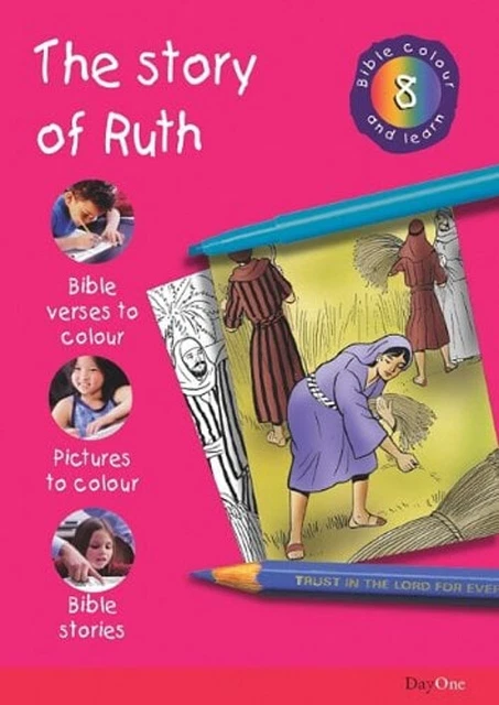 BIBLIA COLOR AND Learn #08 : The Story Of Ruth Libro en Rústica EUR 4 ...