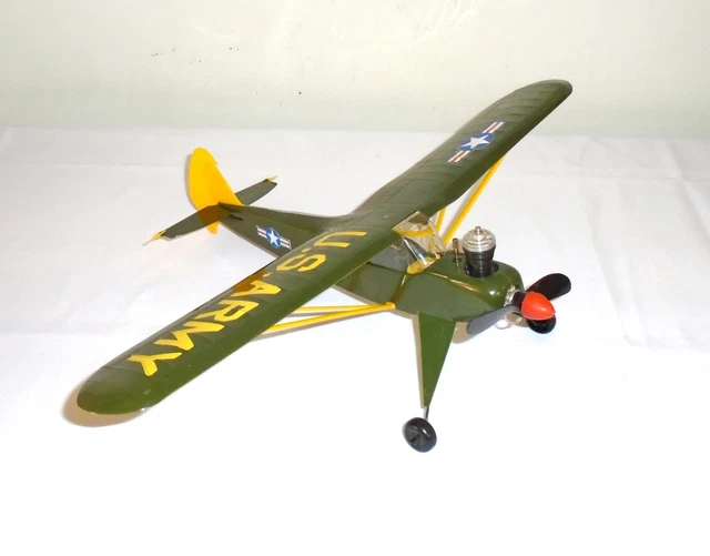 VINTAGE COX .049 US Army Recon Piper L4 "Grasshopper" Model Airplane ...