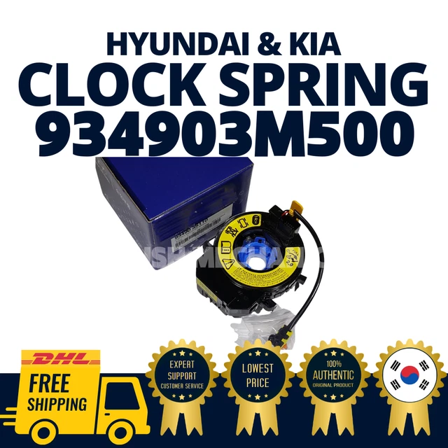 ORIGINAL OEM HYUNDAI Kia Contact Assembly Clock Spring Genesis ...