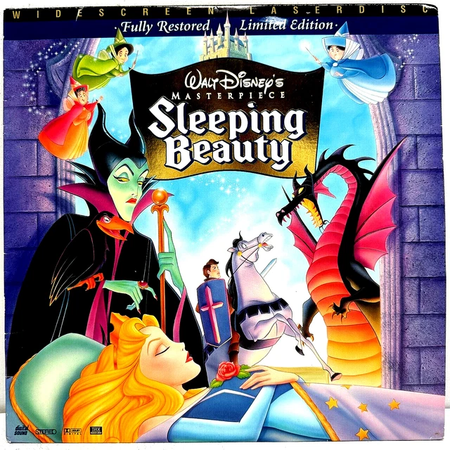 SLEEPING BEAUTY WALT Disney 1997 Laserdisc Limited Edition Widescreen £ ...