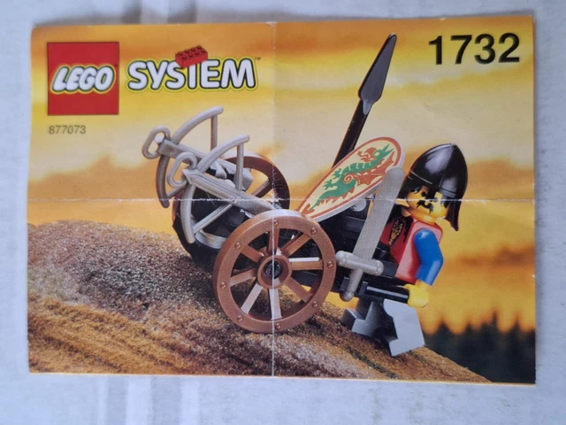 LEGO 1732: CASTLE, Crossbow Cart, complete with instructions £8.50 ...