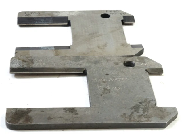DOUBLE SIDED TYPE H Go/No-Go Snap Gauge Plate 2 PC Set T-74221, T ...