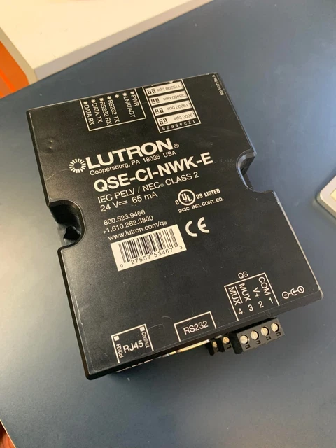 Lutron Qse Ci Nwk E Control Interface FOR SALE! - PicClick