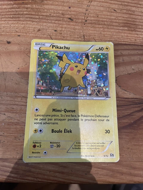 PIKACHU REVERSE 60 Pv Carte Pokémon EUR 12,00 - PicClick FR