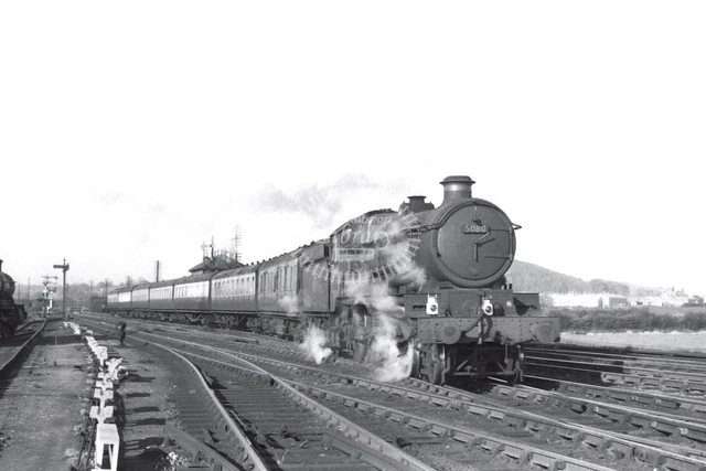 PHOTO BR British Railways Steam Locomotive Class 4073 5080 at ...