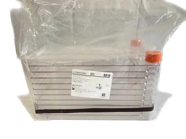 (1/PK) CORNING CELLBIND PS CellStack Culture Chamber 10-Chamber w/Vent ...