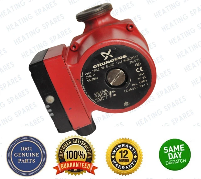 GRUNDFOS 98334549 UPS2 15-50/60 A Rated Pump Head 130Gb 2520787 Genuine £84.99 - PicClick UK