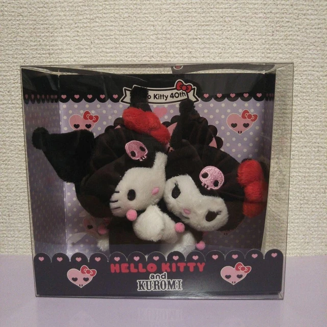 HELLO KITTY AND Kuromi 40th Anniversary Hugging Doll Limited Plush Toy ...