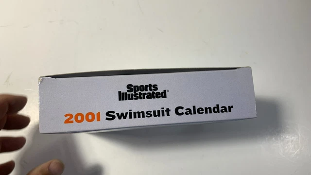 RARE SPORTS ILLUSTRATED 2001 Swimsuit Desktop Calendar NEVER USED MINT ...