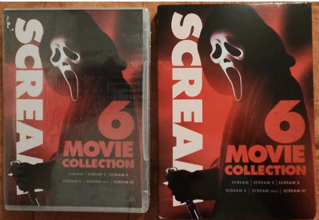 SCREAM VI 6-MOVIE Collection (DVD, 2023) Scream 1,2,3,4,5,6 NEW £30.80 ...
