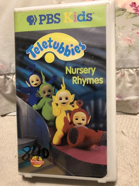 TELETUBBIES - NURSERY Rhymes - PBS Kids VHS, 1998 - Rare HTF Clam Shell ...
