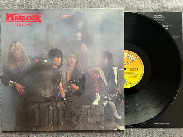 WARLOCK ‎– HELLBOUND / Vinyl LP 1985 EUR 12,00 - PicClick DE