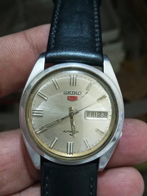 VINTAGE SEIKO 5 7009 automatic stainless steel watch £20.21 - PicClick UK