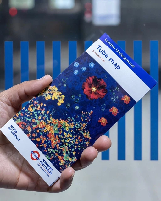 IN STOCK 3 PACK December 2023 London Underground Tube Map NEW 1ST CLASS ...