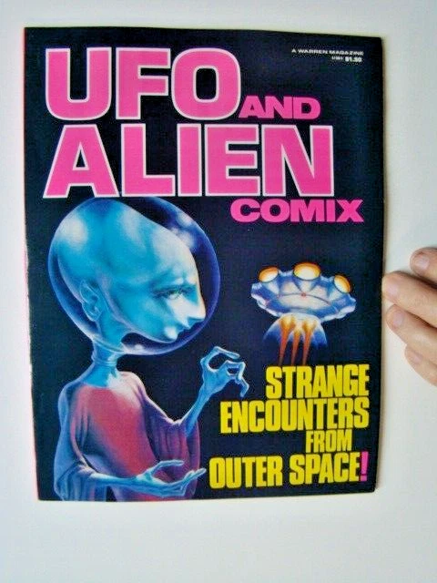UFO AND ALIEN Comix Magazine #nn Alex Toth Art Warren Publishing 1978 ...