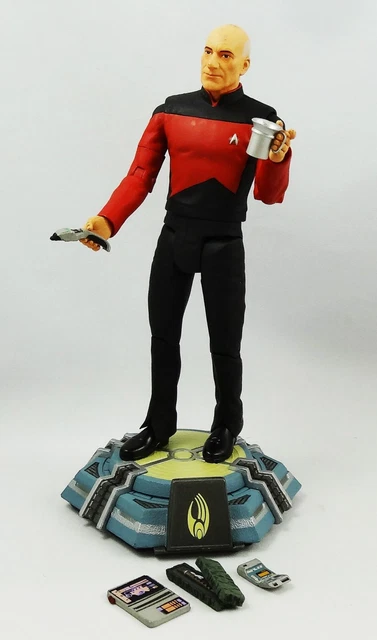 STAR TREK THE Next Generation - Diamond Select Art Asylum - Captain ...