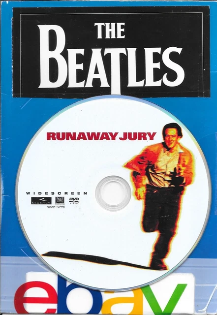 RUNAWAY JURY-2004-DVD-1 DISC Set-Replacement Discs Only-Fast Ship Ww $3 ...