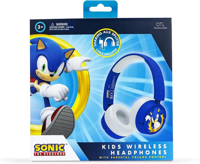 -CUFIE WIRELESS PER Bambini Sonic HEDGEHOG EUR 55,24 - PicClick IT