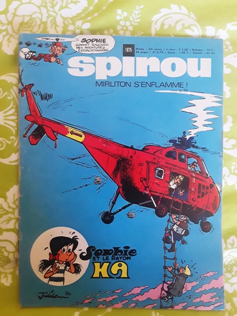 SPIROU HEBDO N° 1675 du 21/05/1970 EUR 1,00 - PicClick FR