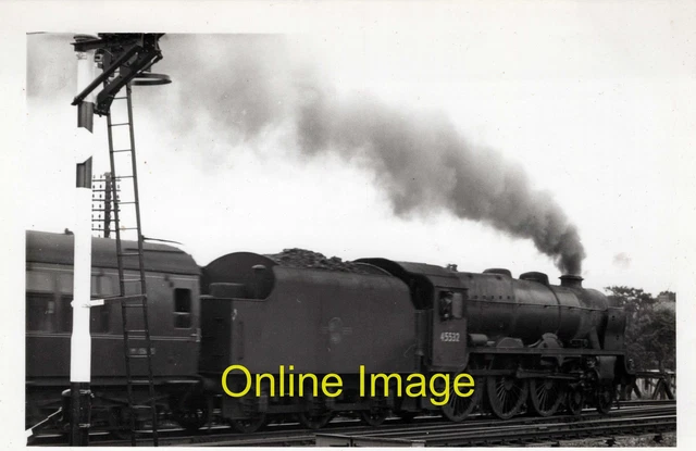 RAILWAY PHOTO 6X4 ex LMS 6P Patriot 45532 Passenger Train unknown ...