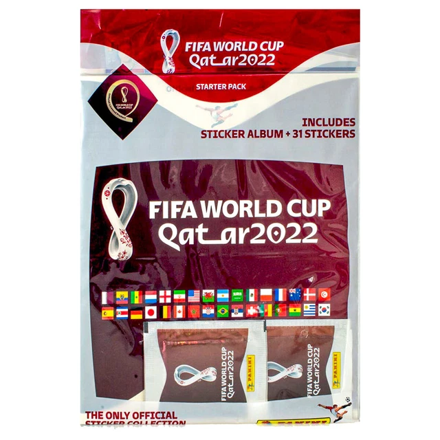 PANINI FIFA WORLD Cup 2022 Sticker Collection Starter Pack Album New ...