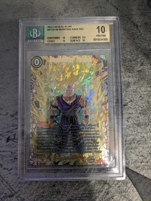 SUPER JEU DE cartes Bursting Rage-SCR BGS 10 BT22-138 Critical Blow ...
