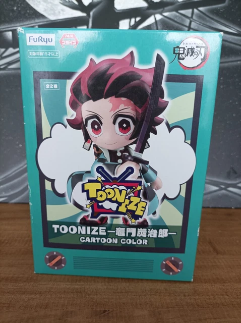 DEMON SLAYER FIGURINE TANJIRO KAMADO Kimetsu no Yaiba Furyu Toonize ...
