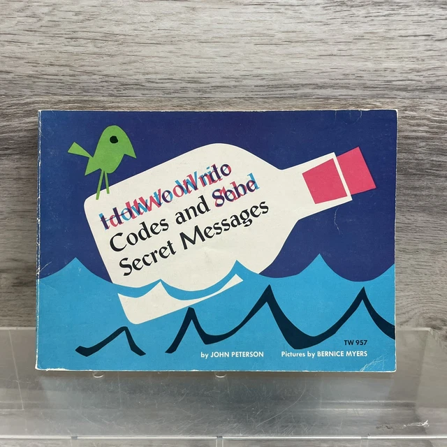 HOW TO WRITE Codes and Send Secret Messages 1st Printing 1966 £14.87 ...