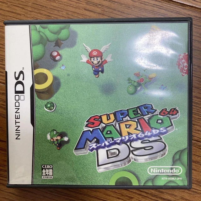 NINTENDO DS SUPER Mario 64 japanese game with box £13.03 - PicClick UK