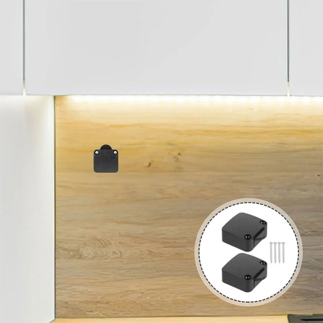 3 PCS SELF-RESET Gate Switch Door Activated Cabinet Light Cupboards £8. ...