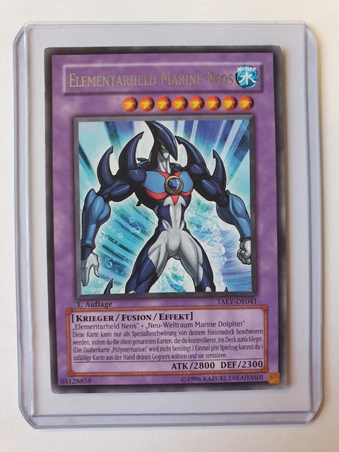 ELEMENTAR-HELD MARINE NEOS TAEV-DE041 Rare 2 Auflage YU-GI-OH Karte EX EUR 3,99 - PicClick DE