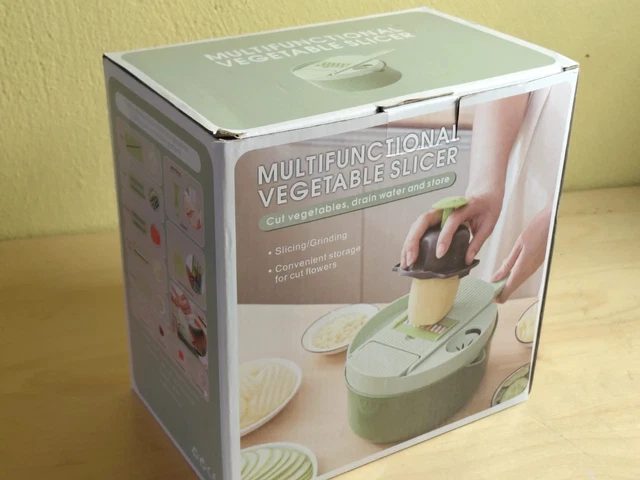 MULTIFUNCTIONAL VEGETABLE CHOPPER 10-in-1 – Food Chopper & Kitchen Tool ...