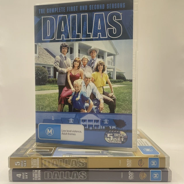 ORIGINAL DALLAS TV SHOW DVD COLLECTION COMPLETE SEASONS 1, 2, 3 & 4 ...